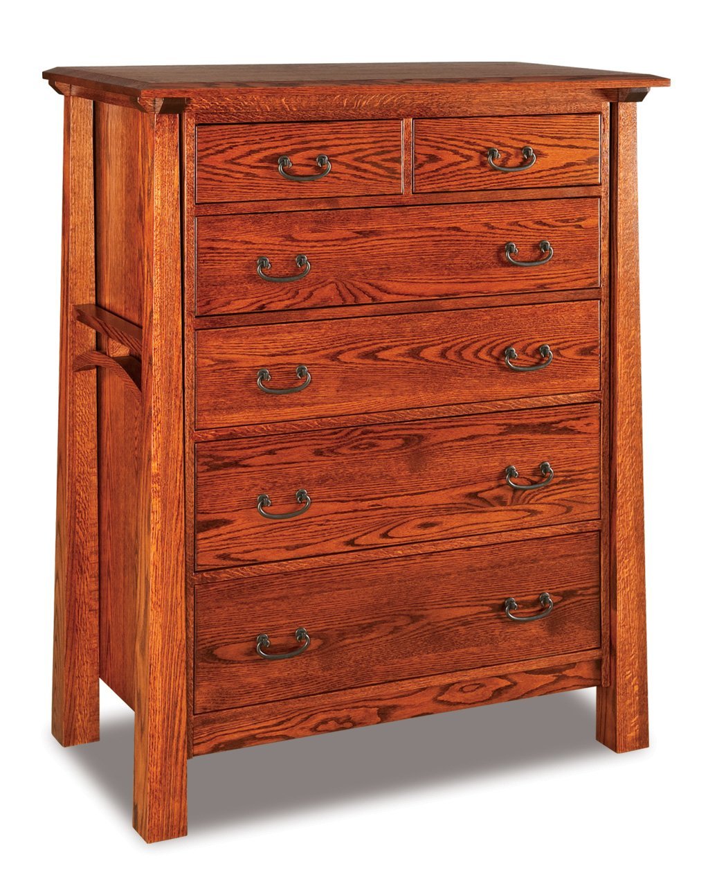 Custom Mission Chest of Drawers from DutchCrafters Amish Furniture