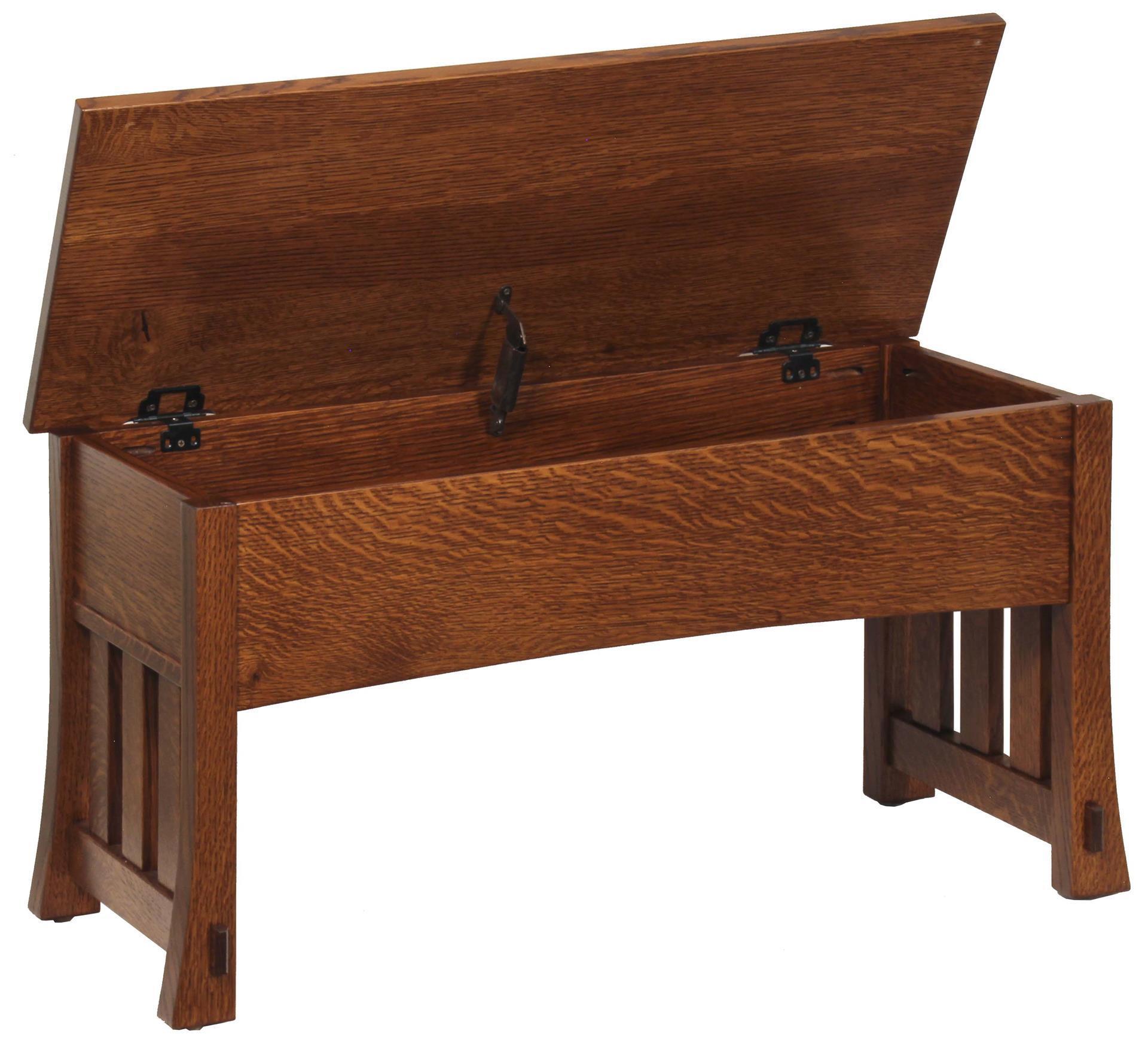 Hall Storage Bench from DutchCrafters Amish Furniture Store
