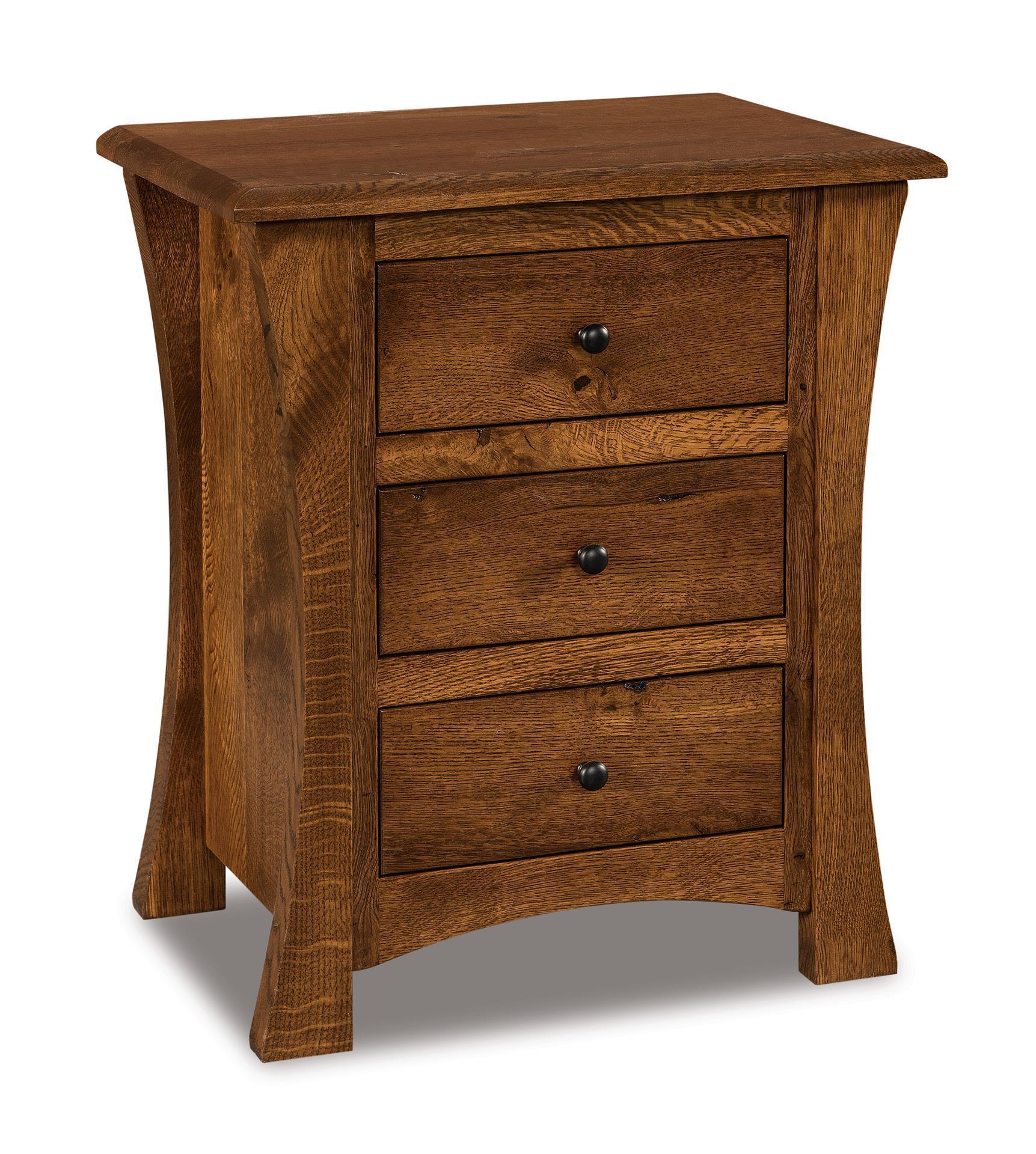 Isaiah Small Nightstand from DutchCrafters Amish Furniture