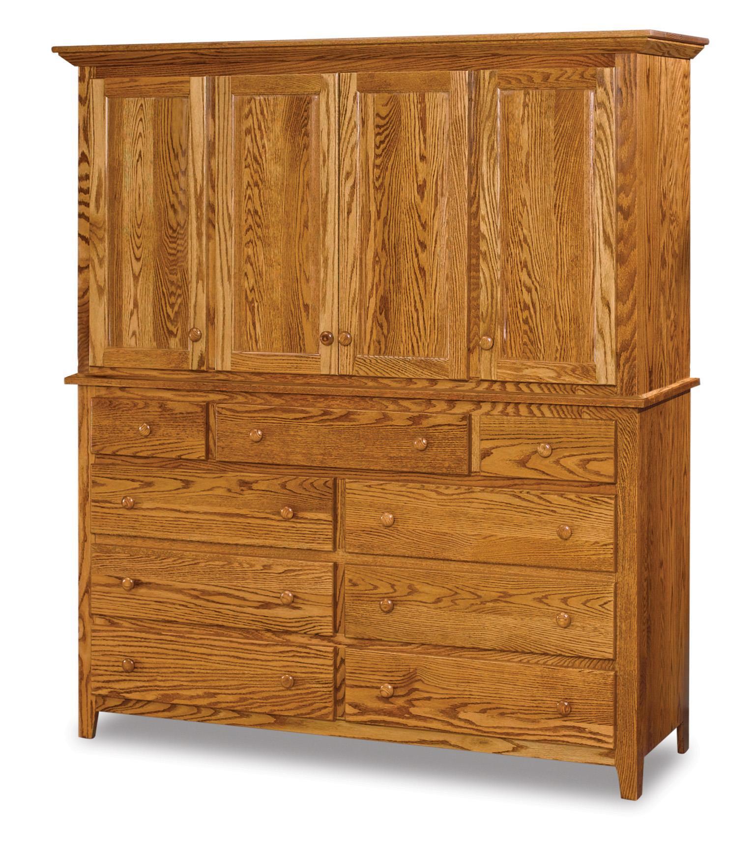 Shaker 67" Mule Chest from DutchCrafters Amish Furniture