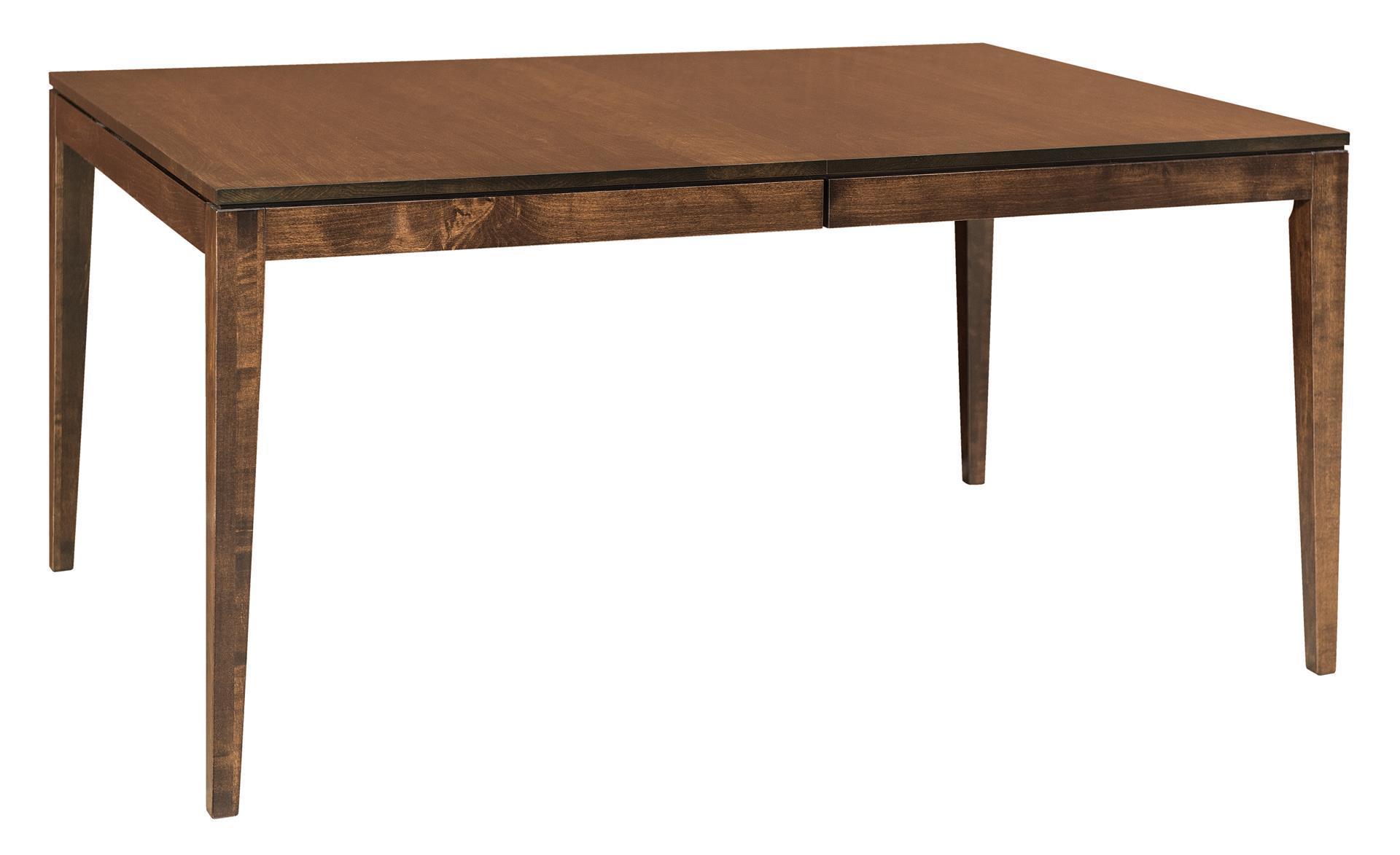 Solid Wood Lakeview Leg Dining Table from DutchCrafters Amish