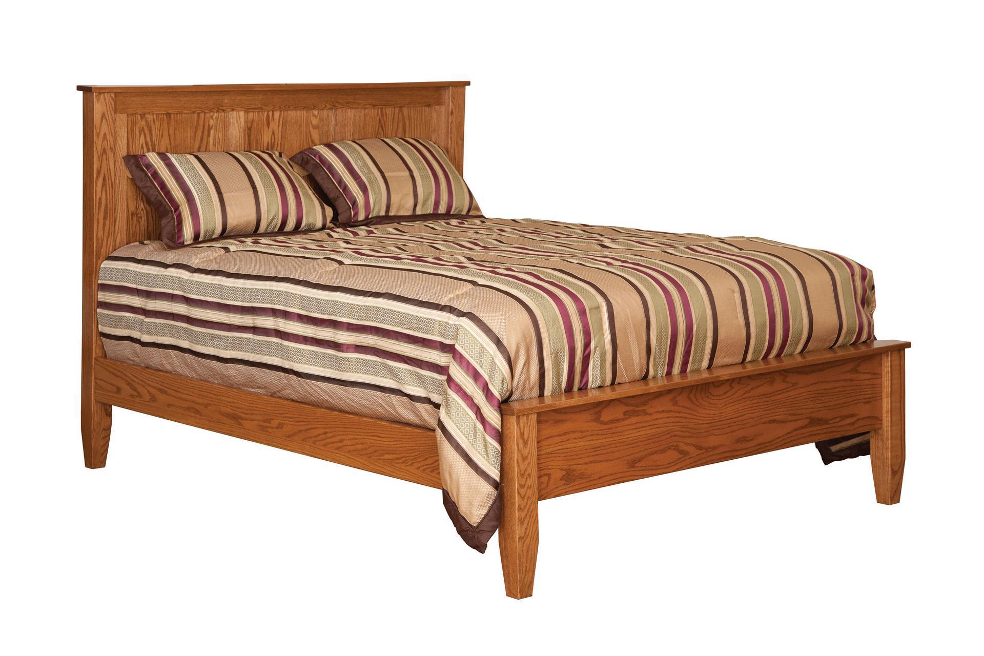 Nebo Shaker Panel Bed from DutchCrafters Amish Furniture