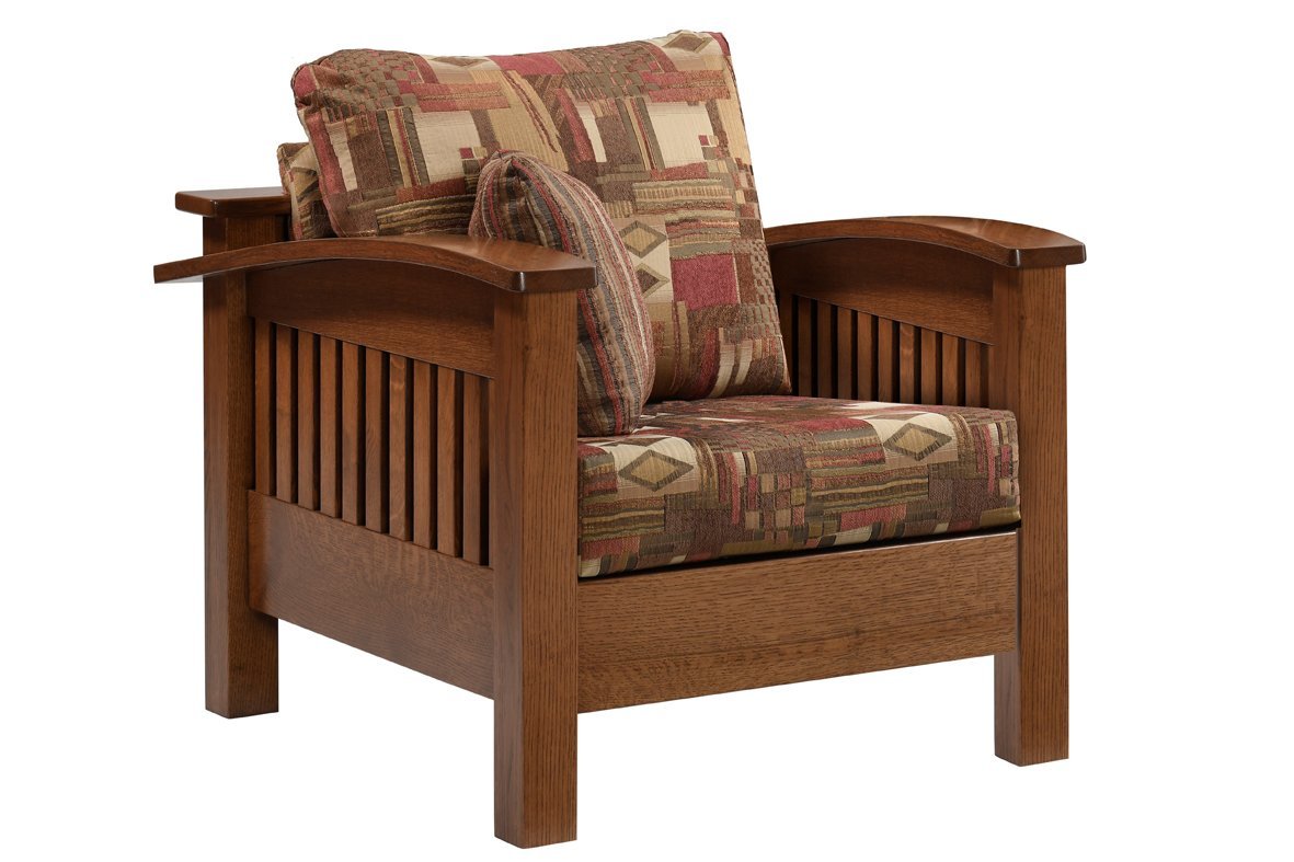 Liberty Mission Lounge Chair from DutchCrafters Amish Furniture