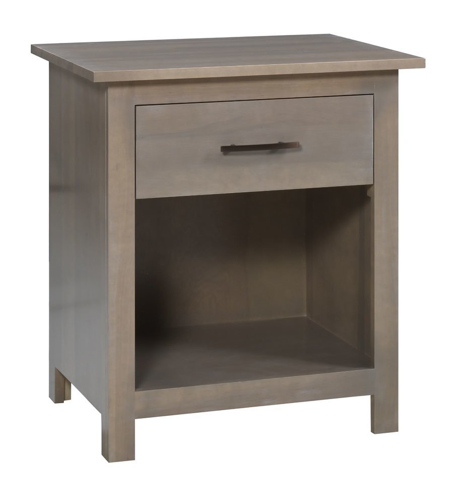 Richey One-Drawer Night Stand with Opening from DutchCrafters Amish