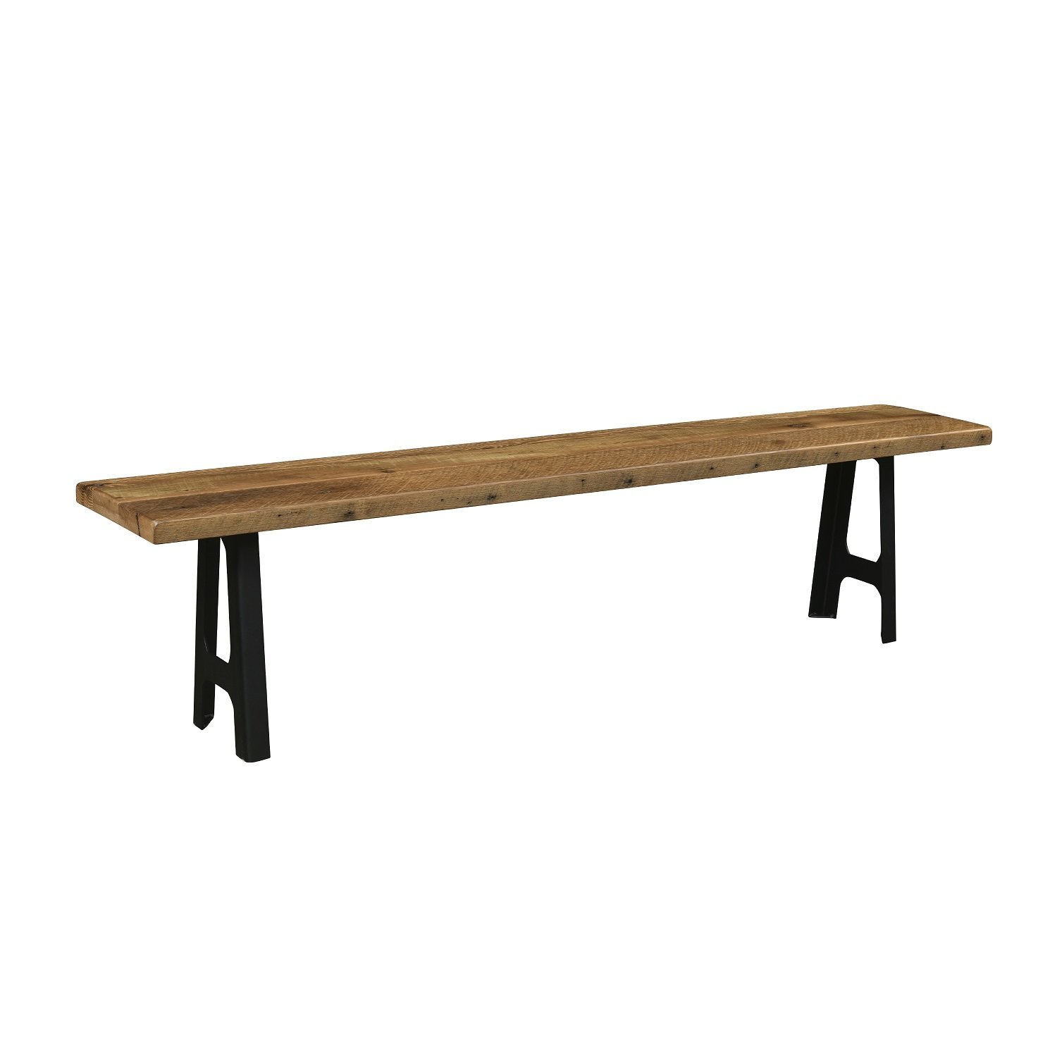Reclaimed Barn Wood Kings Bridge Bench from DutchCrafters Amish