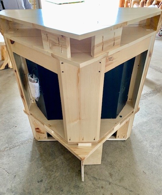 Amish Fireplace Heaters Corner Unit