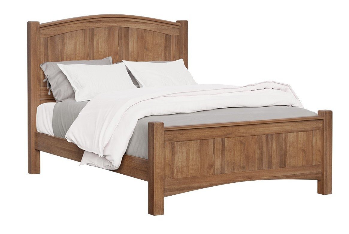 Custom Arched Panel Bed - Quick Ship | DutchCrafters