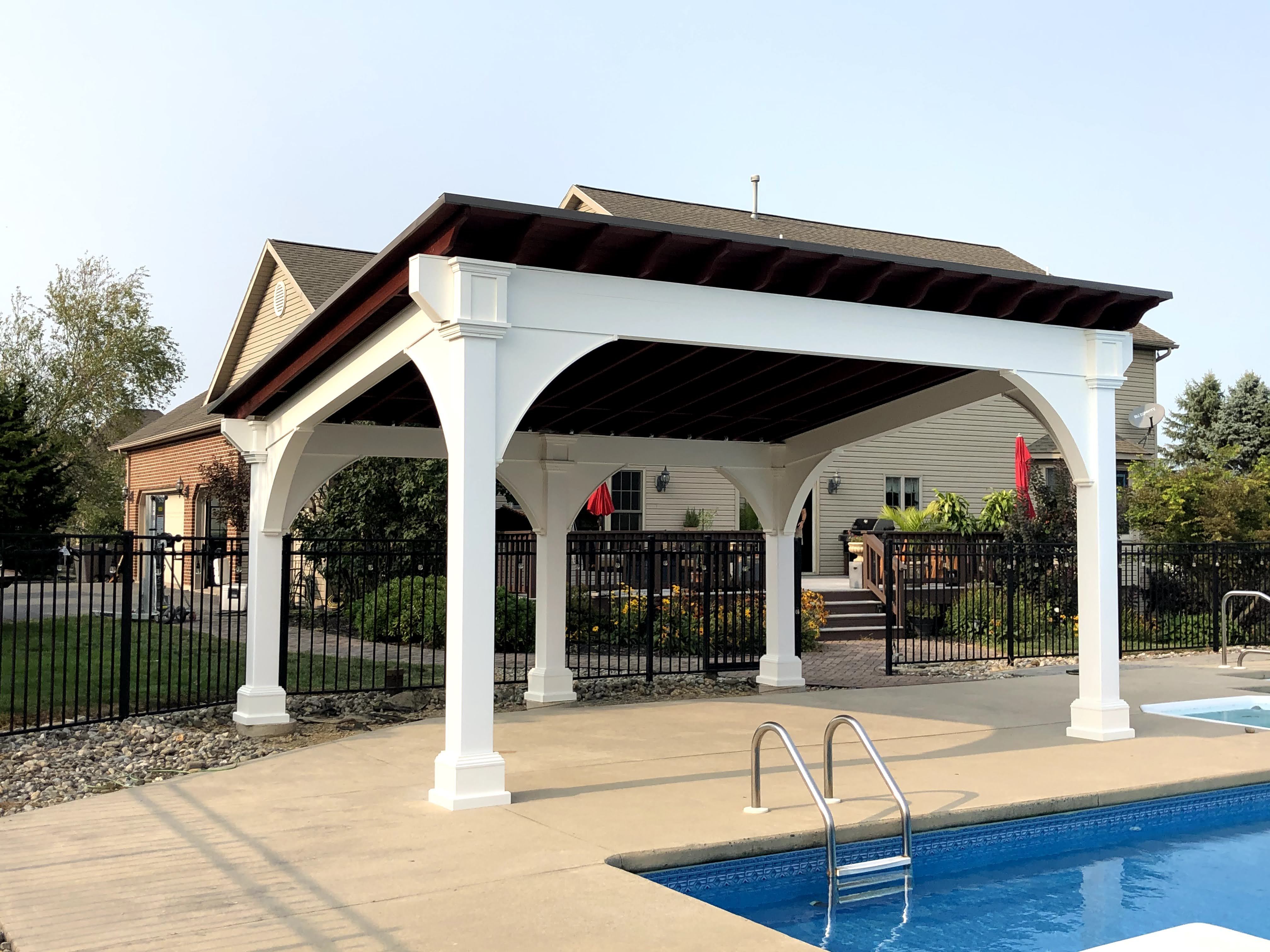 Santa Fe Vinyl Pavilion from DutchCrafters Amish Furniture