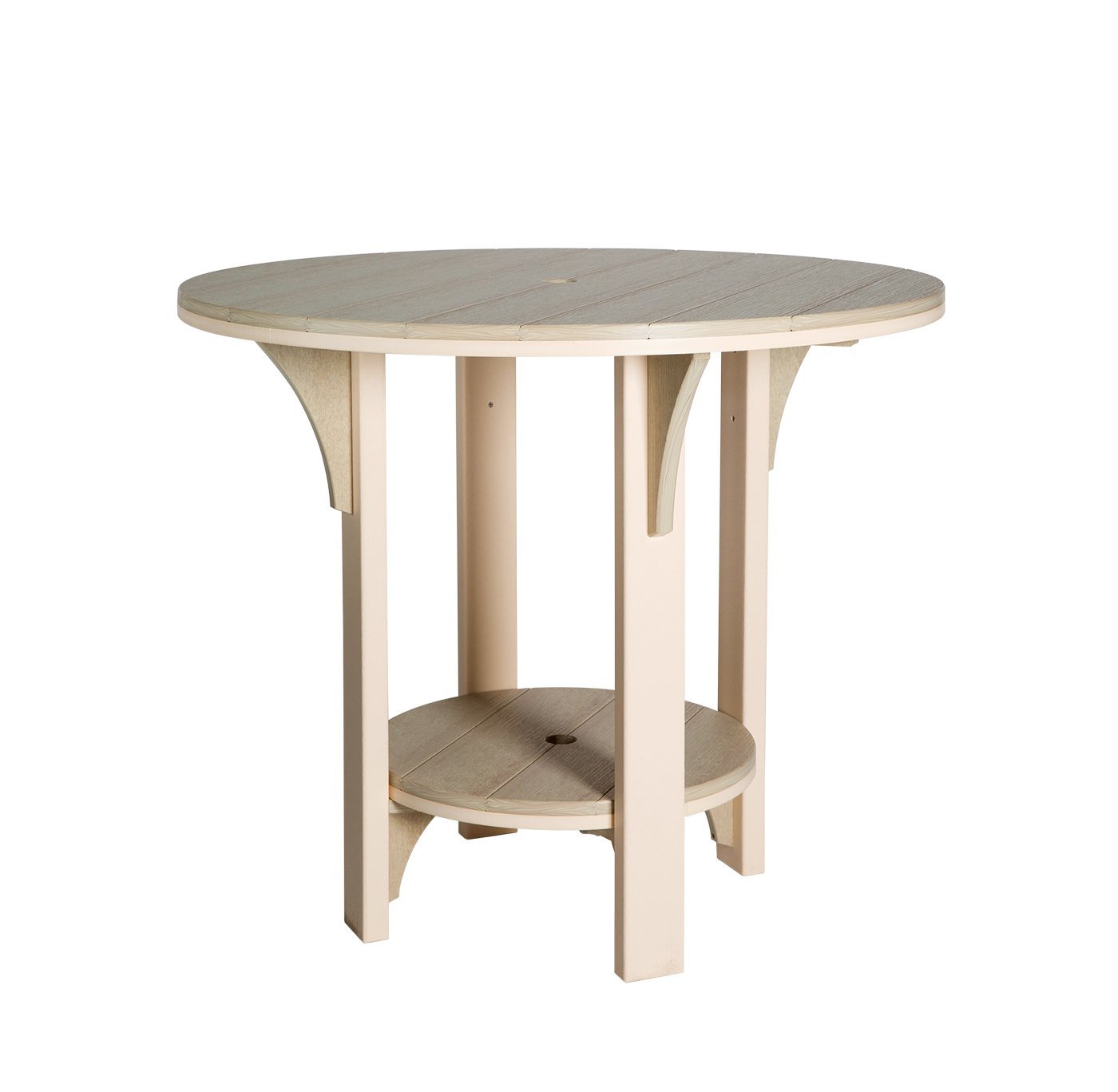 Shoreline Round Poly Counter Table from DutchCrafters