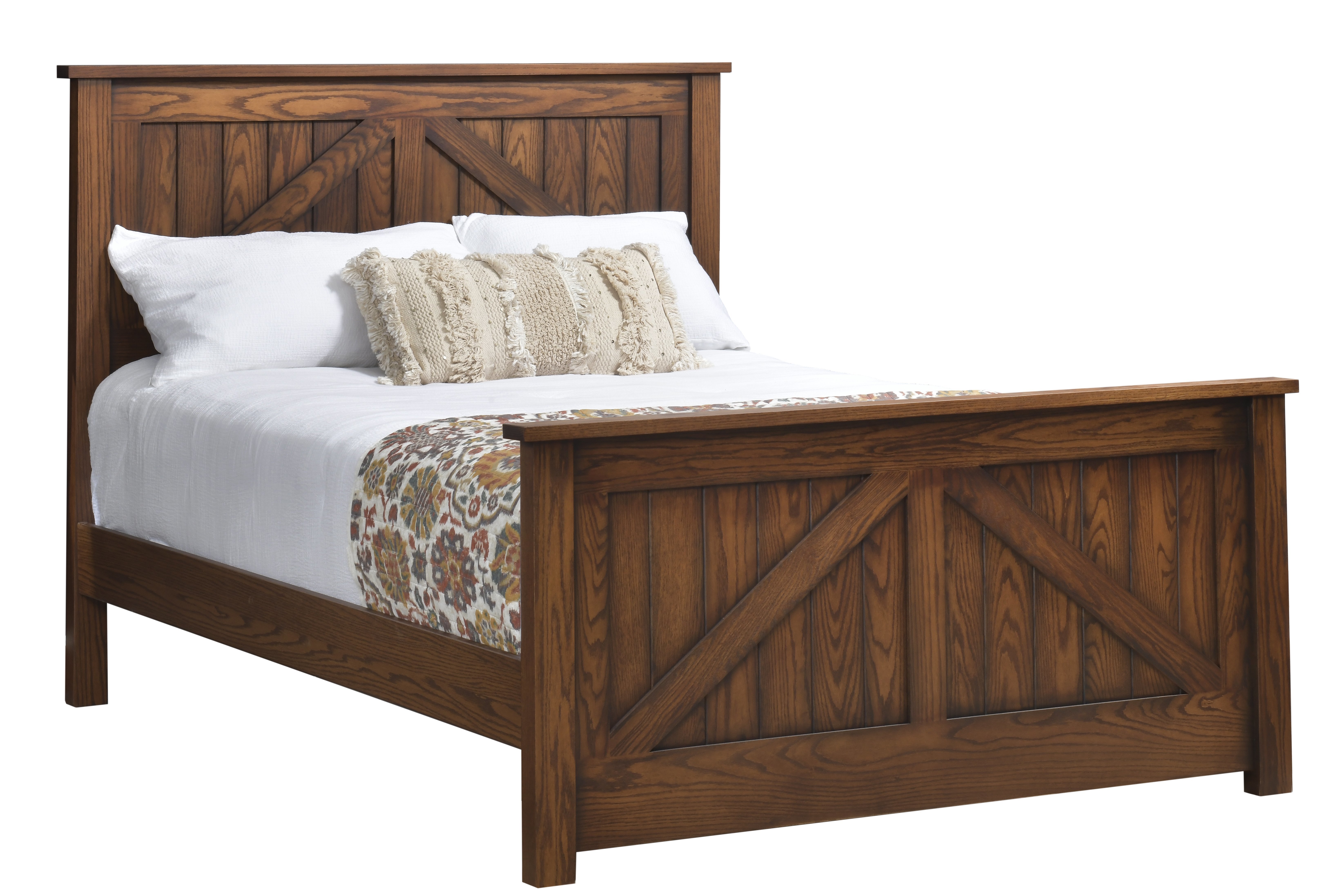Mountain Lodge Bed With Optional Storage| DutchCrafters