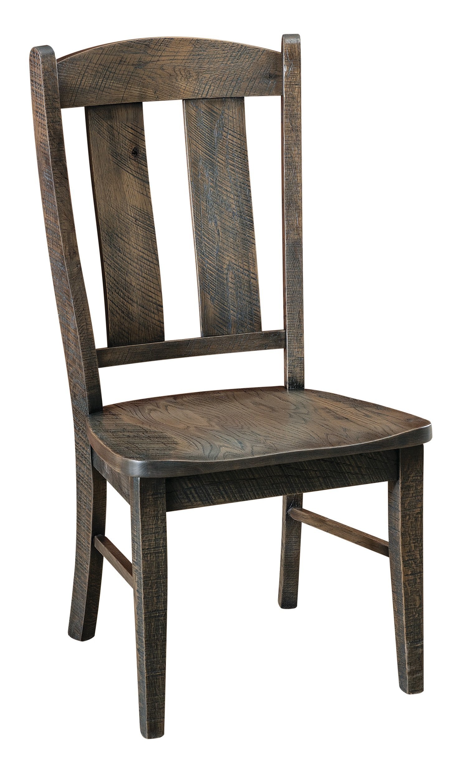 Rustic Wormy Maple Wood Dining Chair - Quick Ship from DutchCrafters