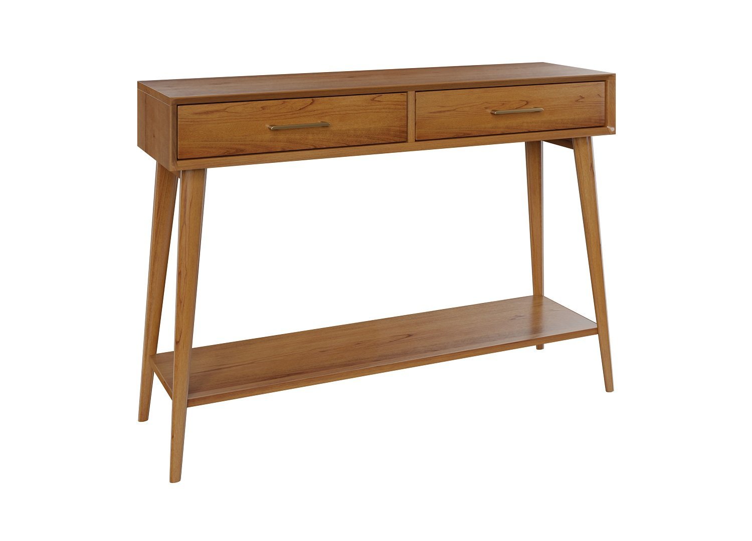 Amish South Shore Mid-Century Sofa Table from DutchCrafters Amish