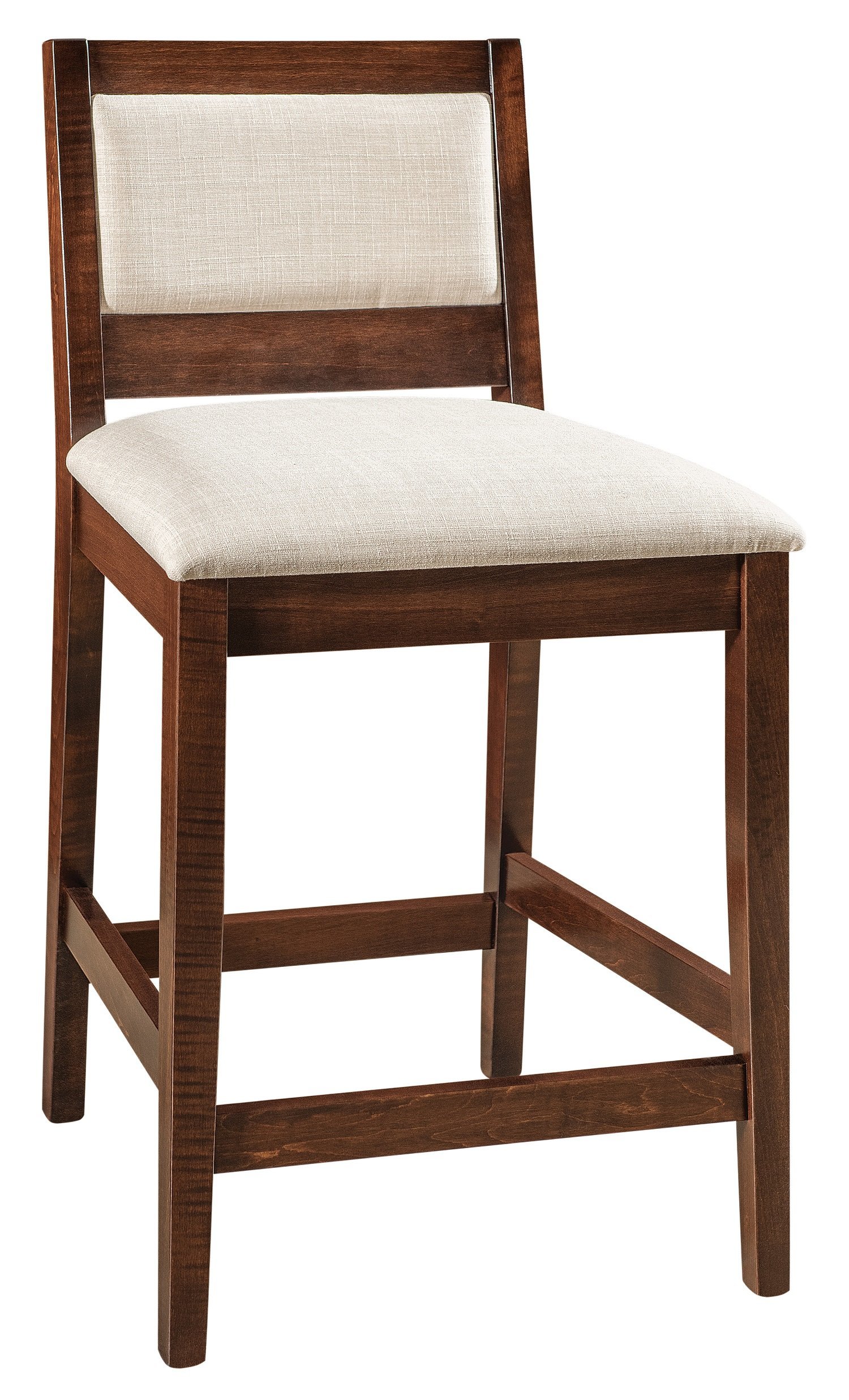 Modern Upholstered Counter Stool from DutchCrafters Amish Furniture