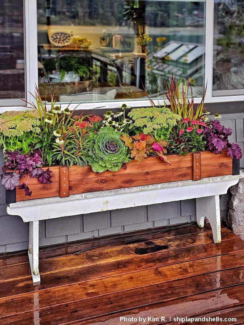 Modern Rustic Window Box
