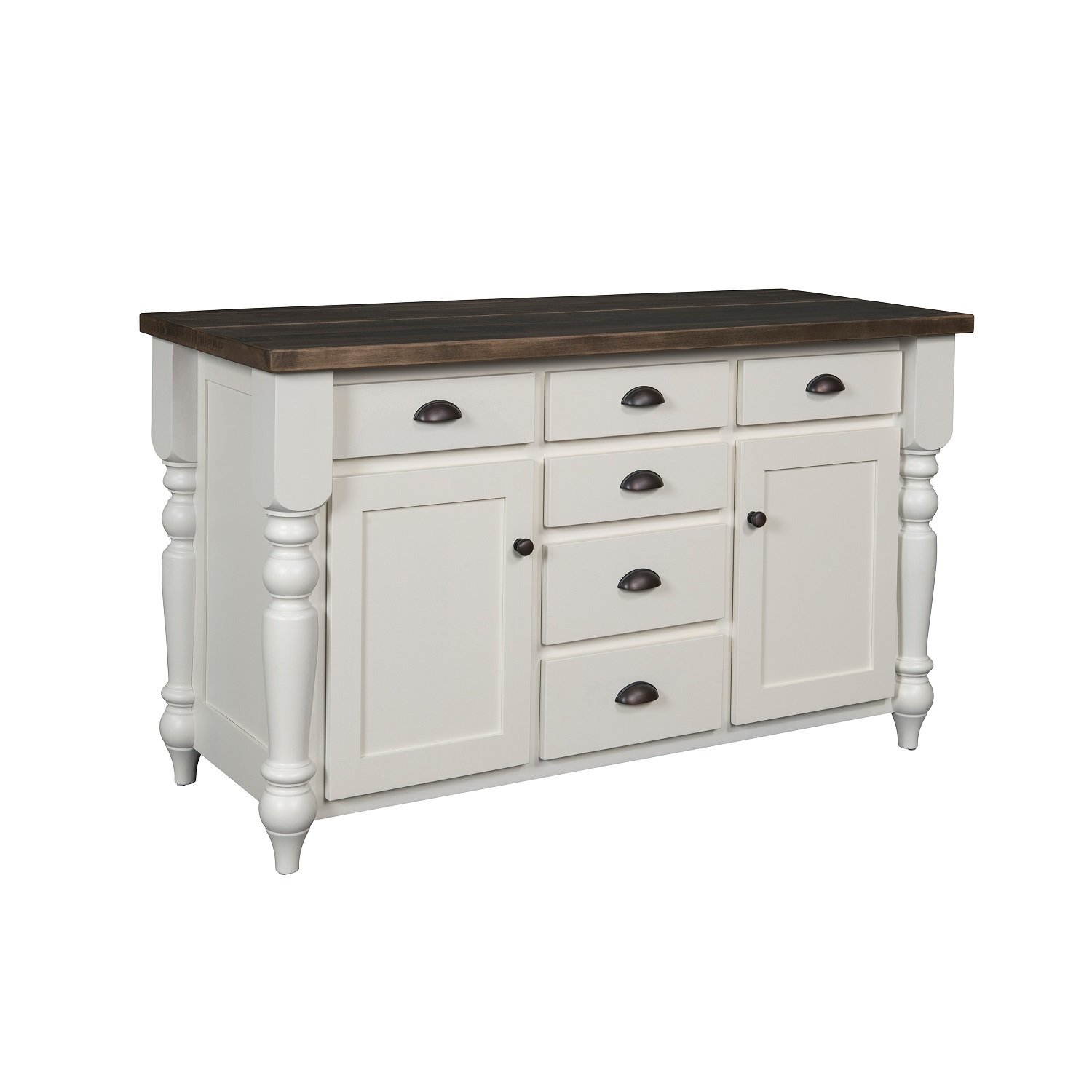 Solid Wood Farmhouse Dining Server from DutchCrafters Amish Furniture