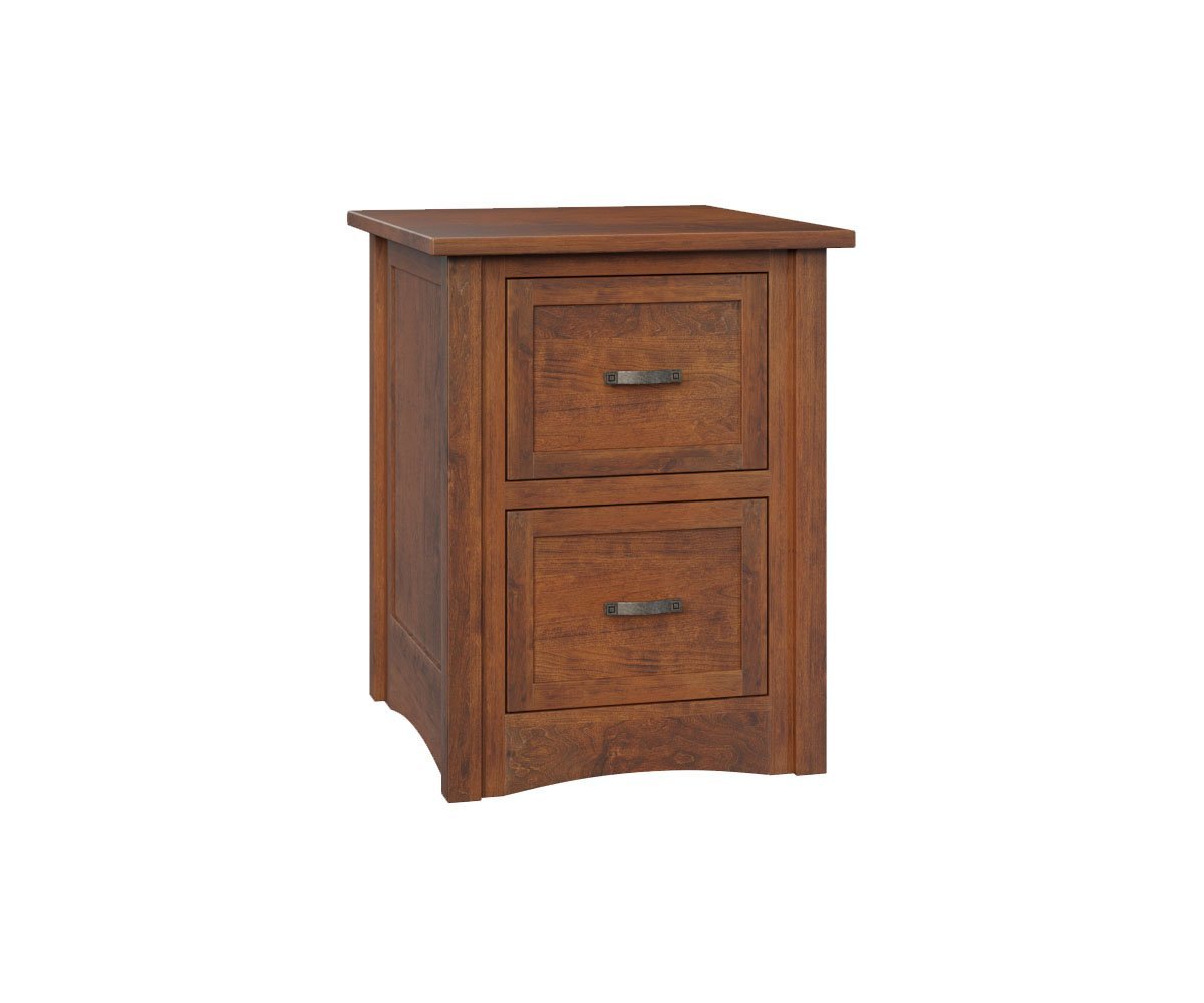 Timberleaf File Cabinet from DutchCrafters Amish Furniture