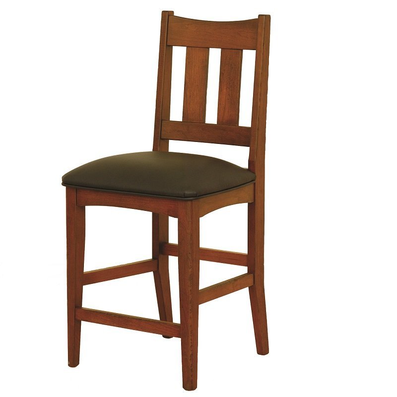 Mission Style Bar Stools and Counter Stools from DutchCrafters Amish