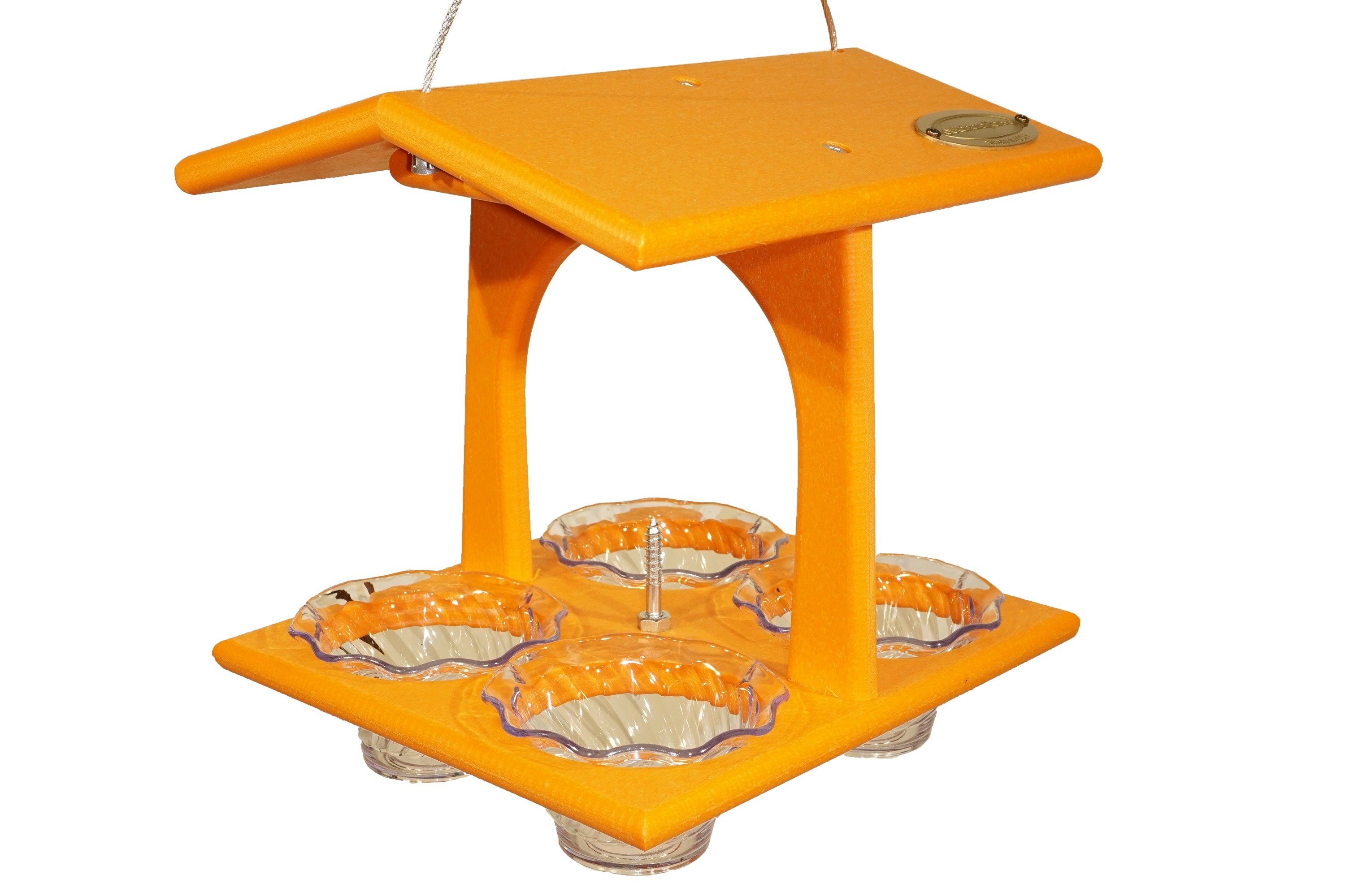 Poly Quad Oriole Bird Feeder from DutchCrafters Amish Furniture