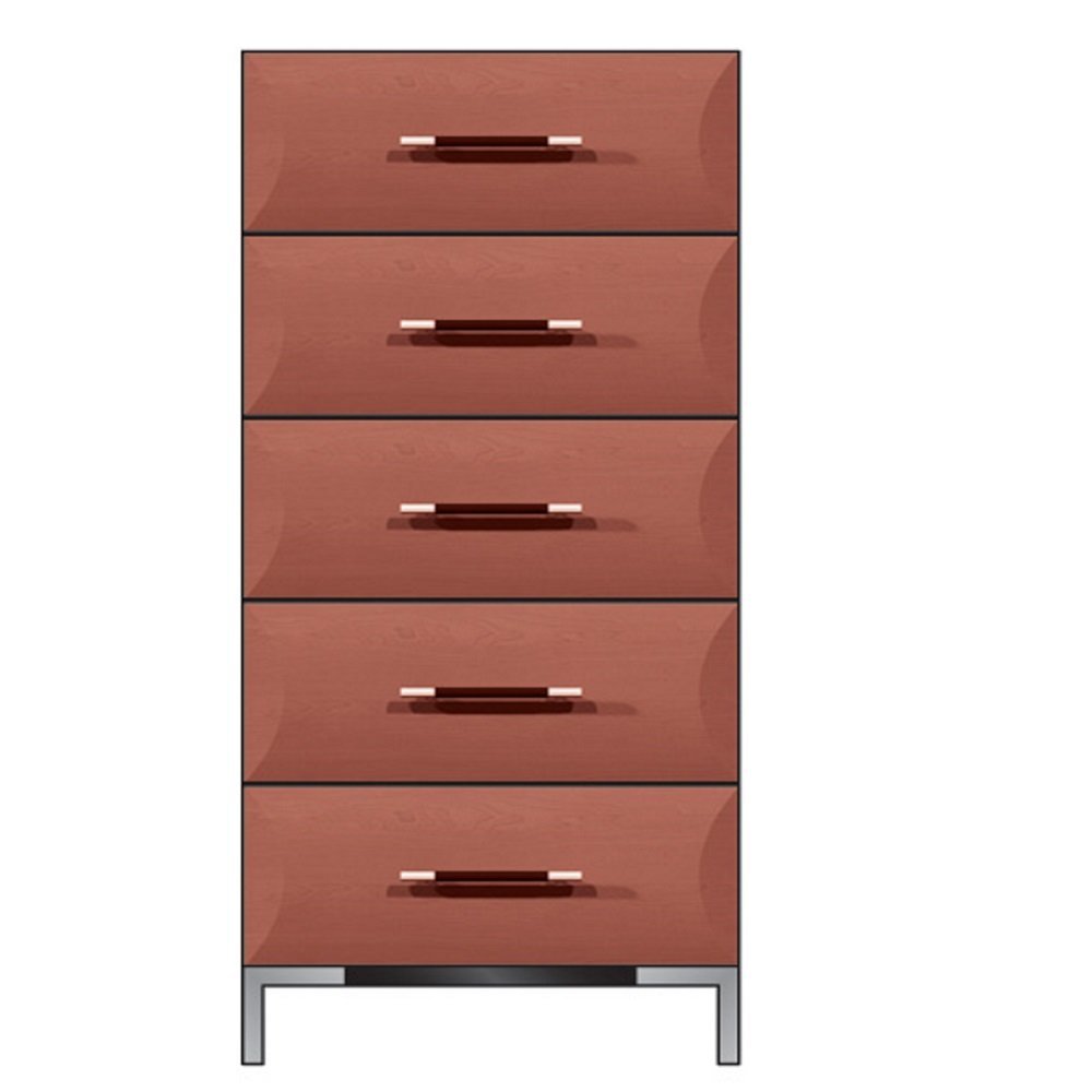 Modern Chest with Metal Base & Beveled Drawer from DutchCrafters