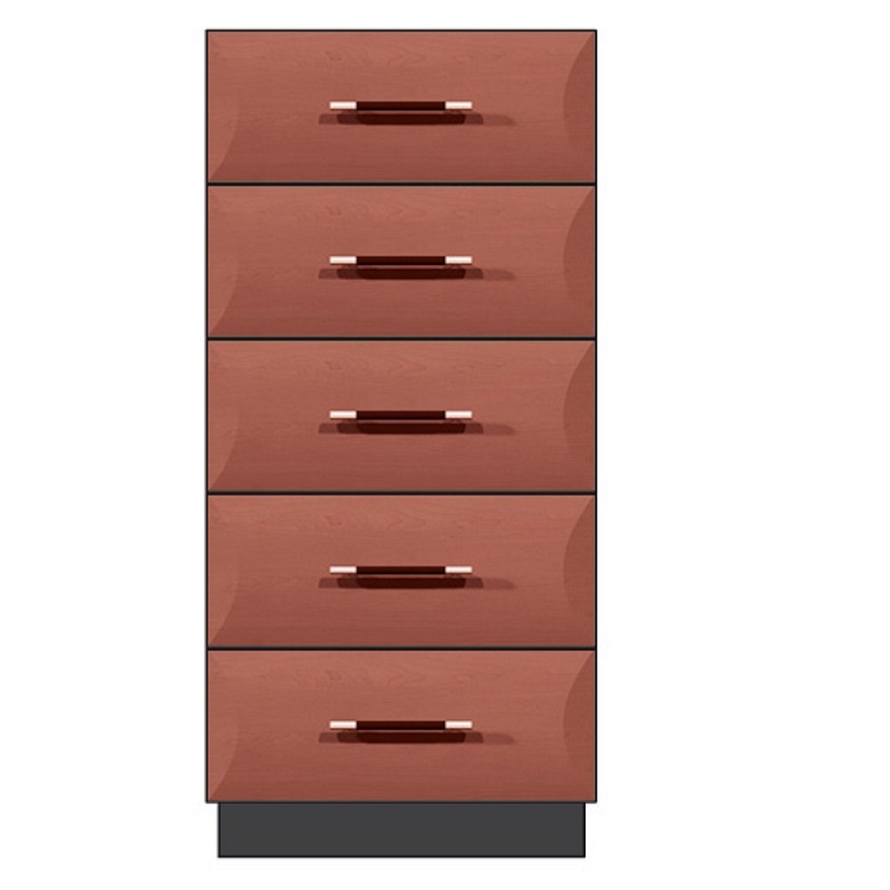 Modern Chest with Platform Base & Beveled Drawer from DutchCrafters