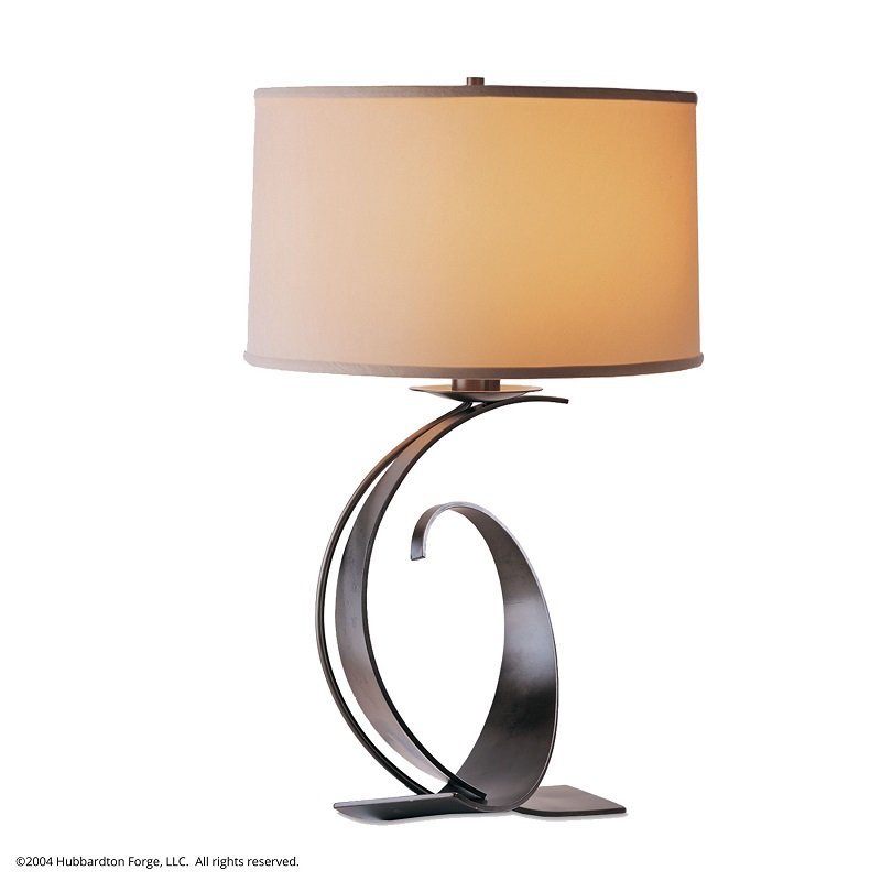 Hubbardton Forge Fullered Impressions Large Table Lamp from