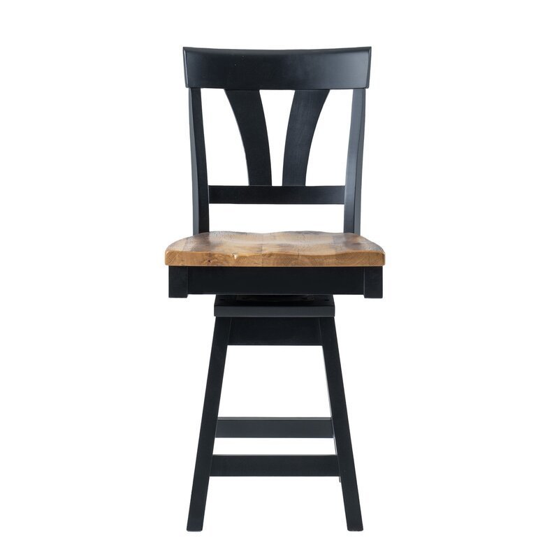 Timber Hearth Swivel Counter and Bar Stool from DutchCrafters Amish