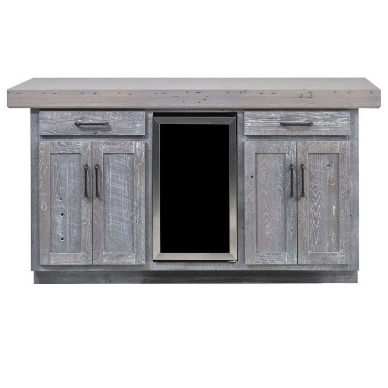 Reclaimed Barnwood Urban Bar from DutchCrafters Amish Furniture