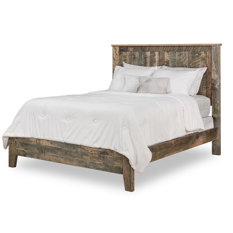 Queen Panel Bed from DutchCrafters Amish Furniture
