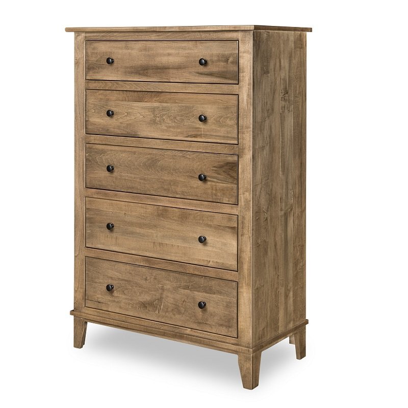 39" Wide Chest of Drawers in Solid Wood from DutchCrafters Amish