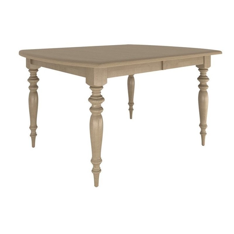 Wakefields Leg Dining Table with Brown Maple Legs & Skirt from