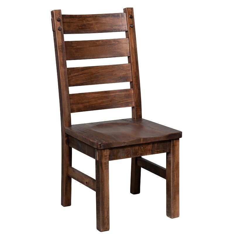 Boulder Rough Sawn Dining Chair- Quick Ship from DutchCrafters Amish