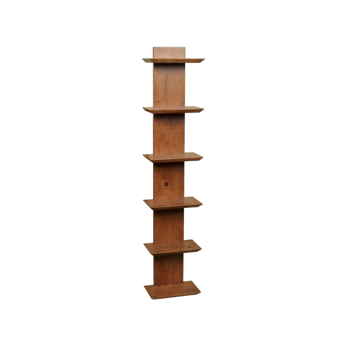 Vertical Spine Bookshelf Tower from DutchCrafters Amish Furniture