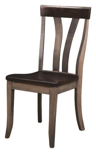 Small Chantilly Side Dining Chair - Quick Ship from DutchCrafters