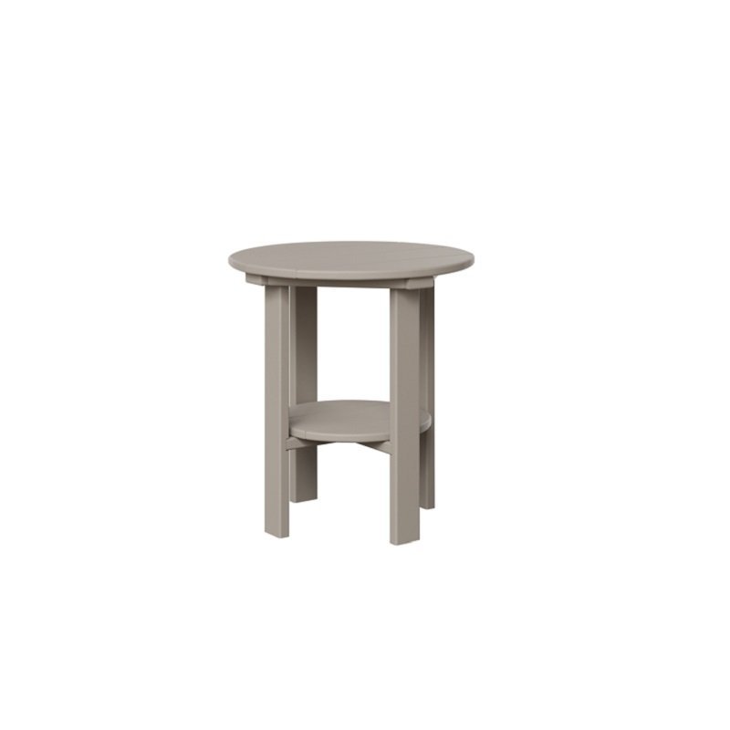 Round Outdoor Side Table by DutchCrafters Amish Furniture