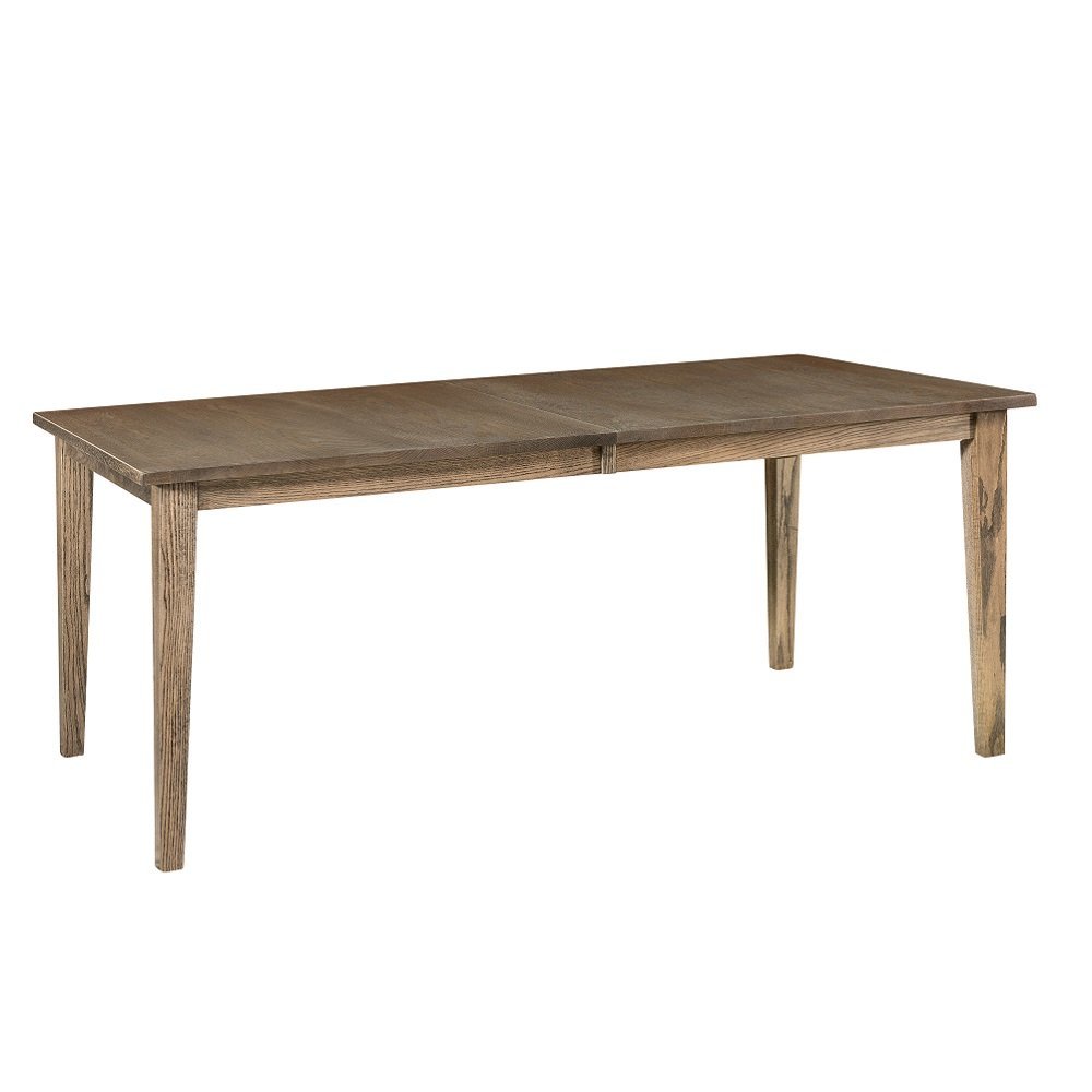 Solid Wood Archer Leg Dining Table | DutchCrafters Amish Furniture