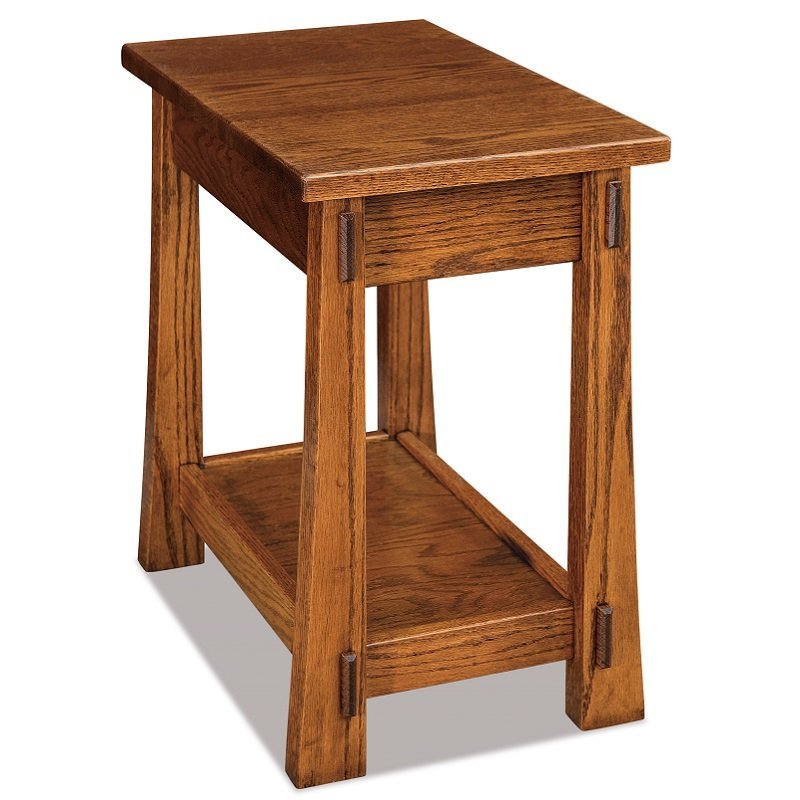Oak Small Mission End Table from DutchCrafters Amish Furniture
