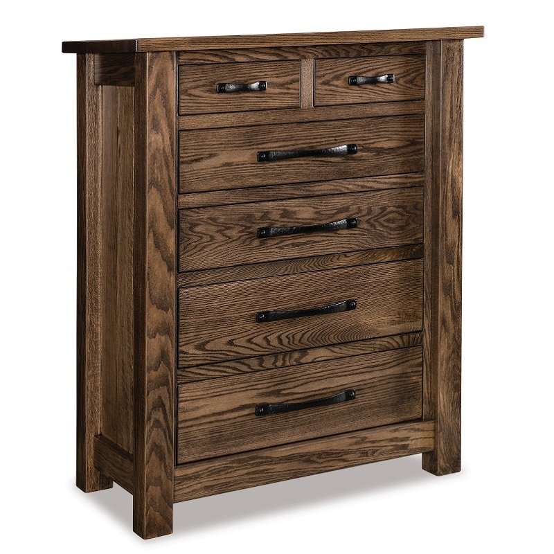 Rustic Ridge 6-Drawer Chest from DutchCrafters Amish Furniture