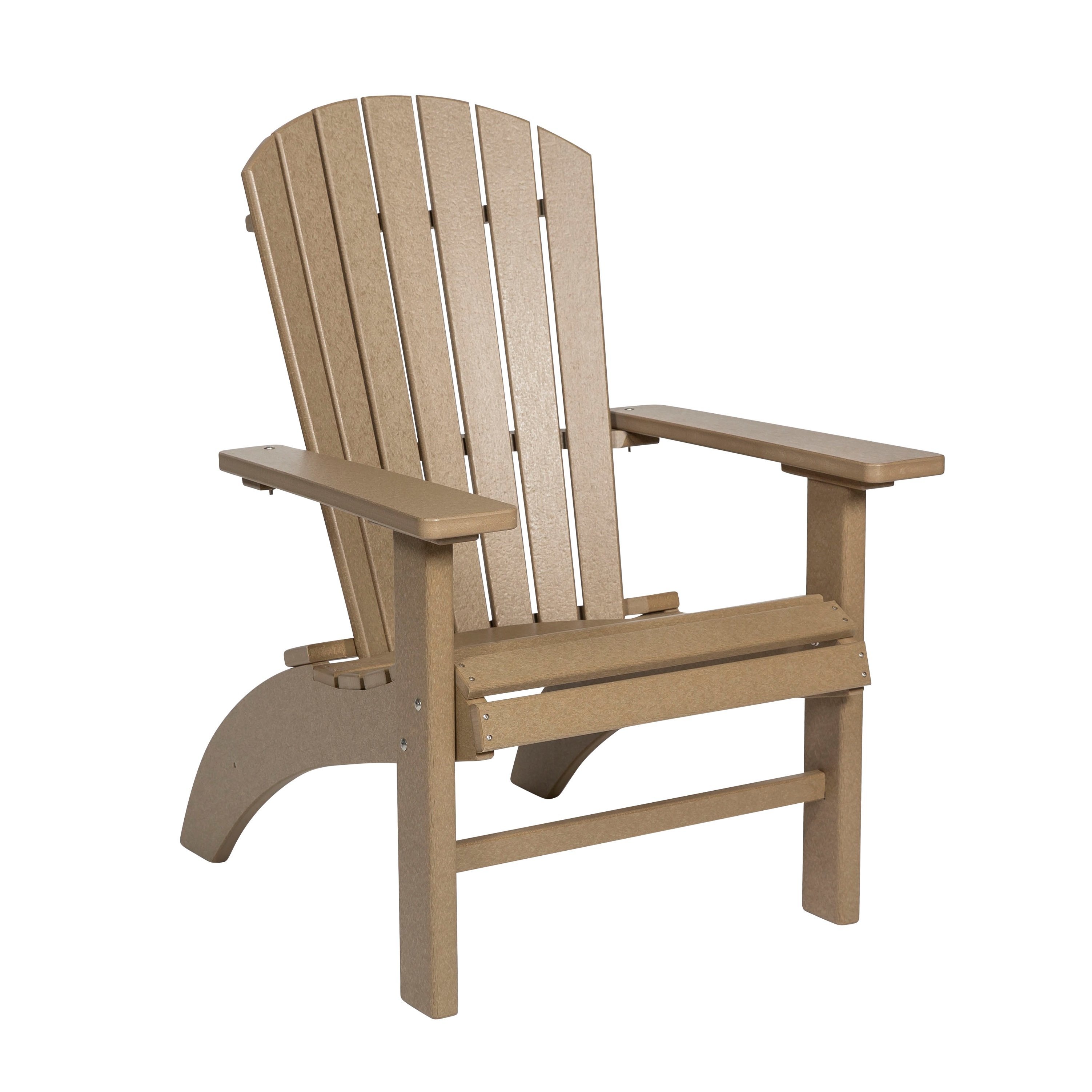 Poly Raised Fan-Back Adirondack Patio Chair | DutchCrafters