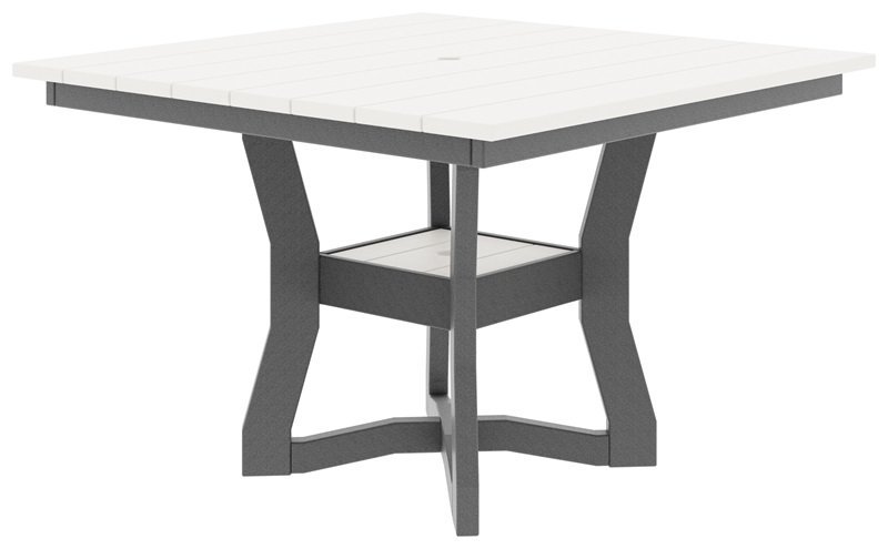 Amish Outdoor Wood and Poly Dining Tables from DutchCrafters Amish