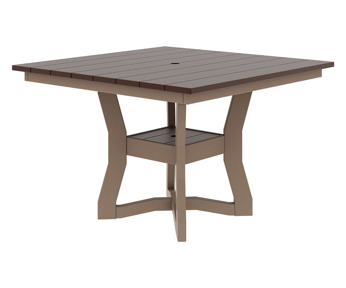 Customizable Outdoor Dining Table | Amish Made Poly Furniture