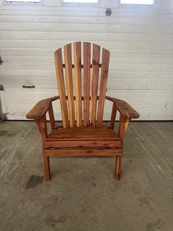 Adirondack chair with lumbar support store