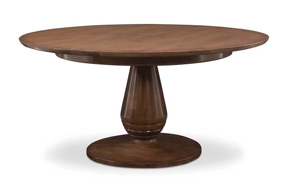 Large Single Pedestal Dining Table from DutchCrafters Amish Furniture