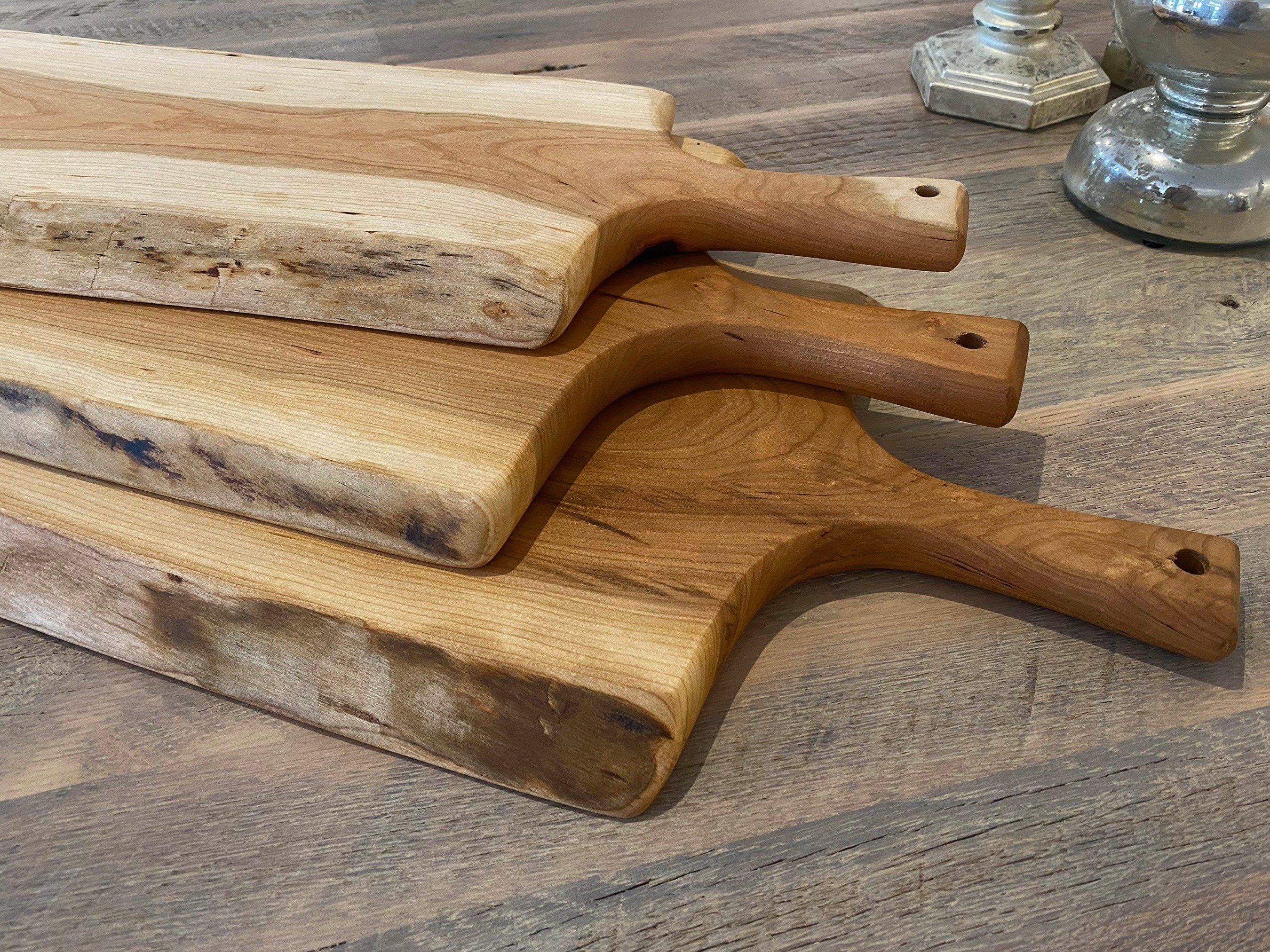 Large Cherry Wood Cutting Boards In-Stock from DutchCrafters Amish