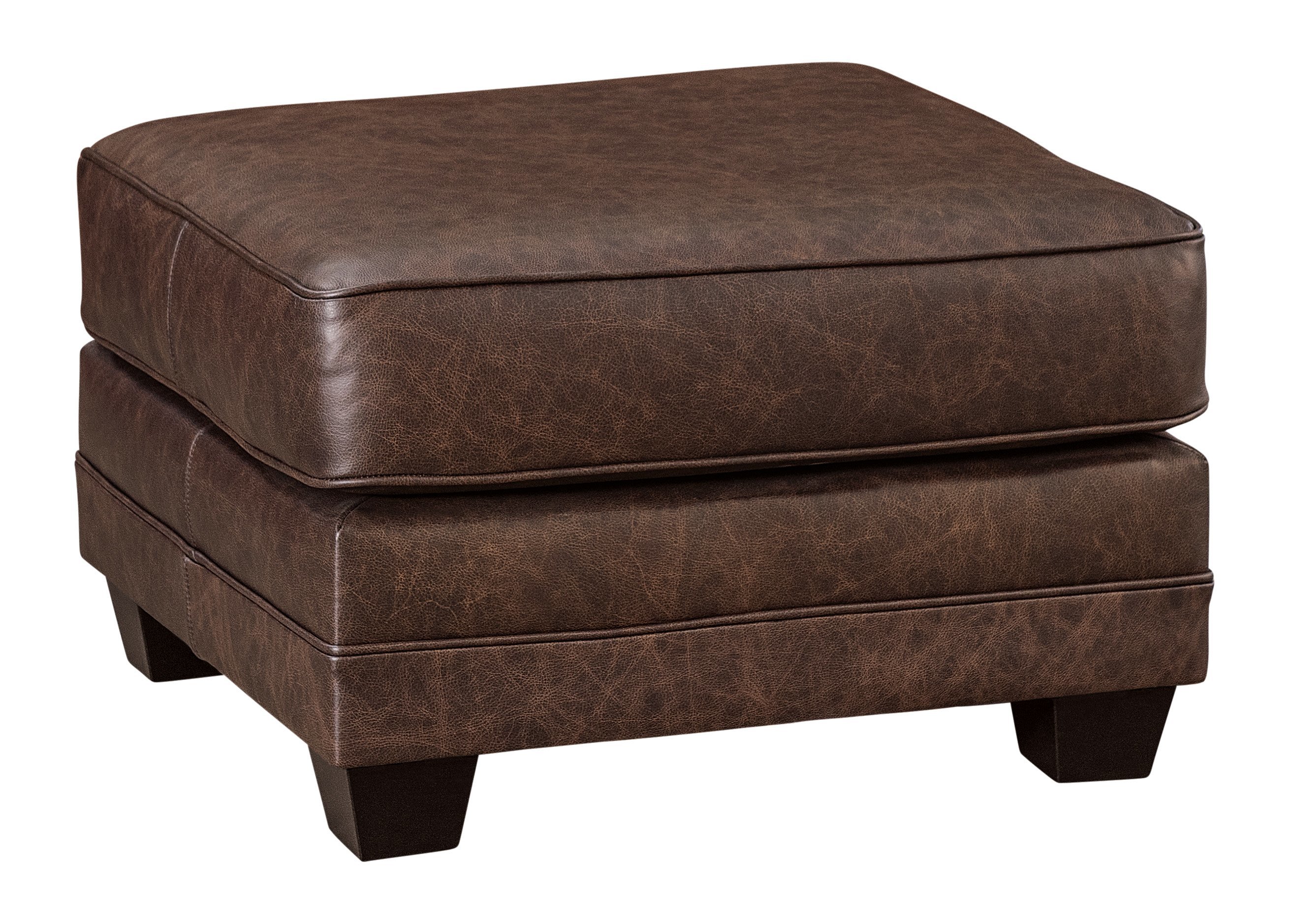 Element Upholstered Footstool from DutchCrafters Amish Furniture