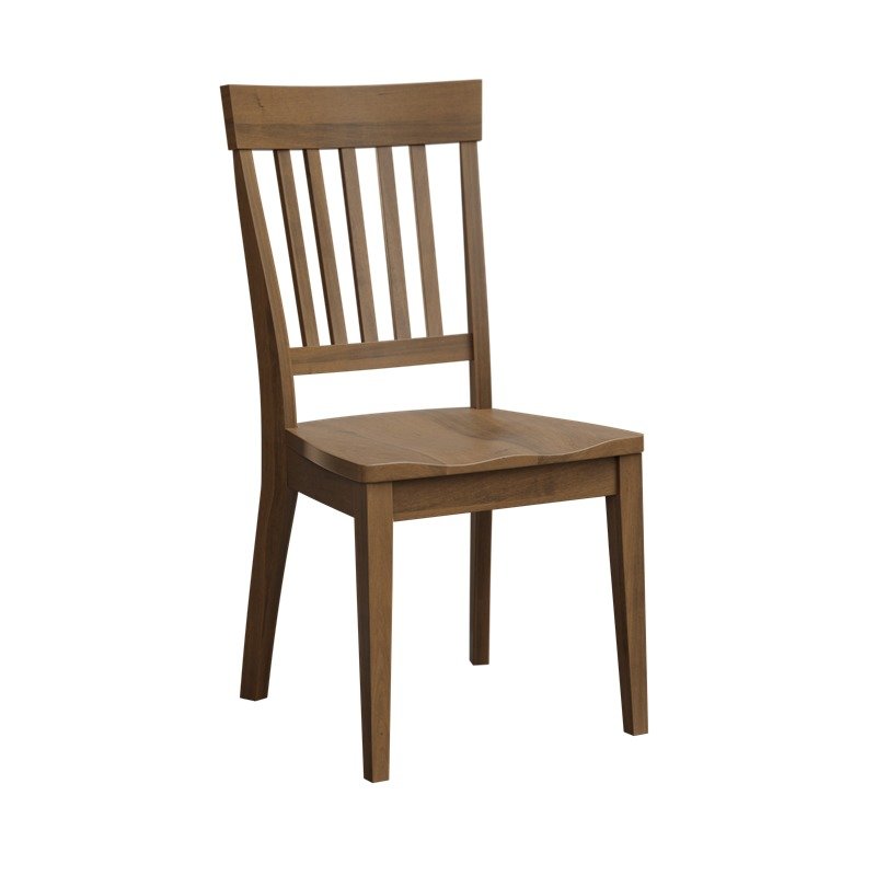 Contemporary Quad Dining Side Chair from DutchCrafters Amish Furniture