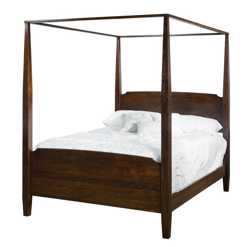 Classic Canopy Bed with Optional Under Bed Storage