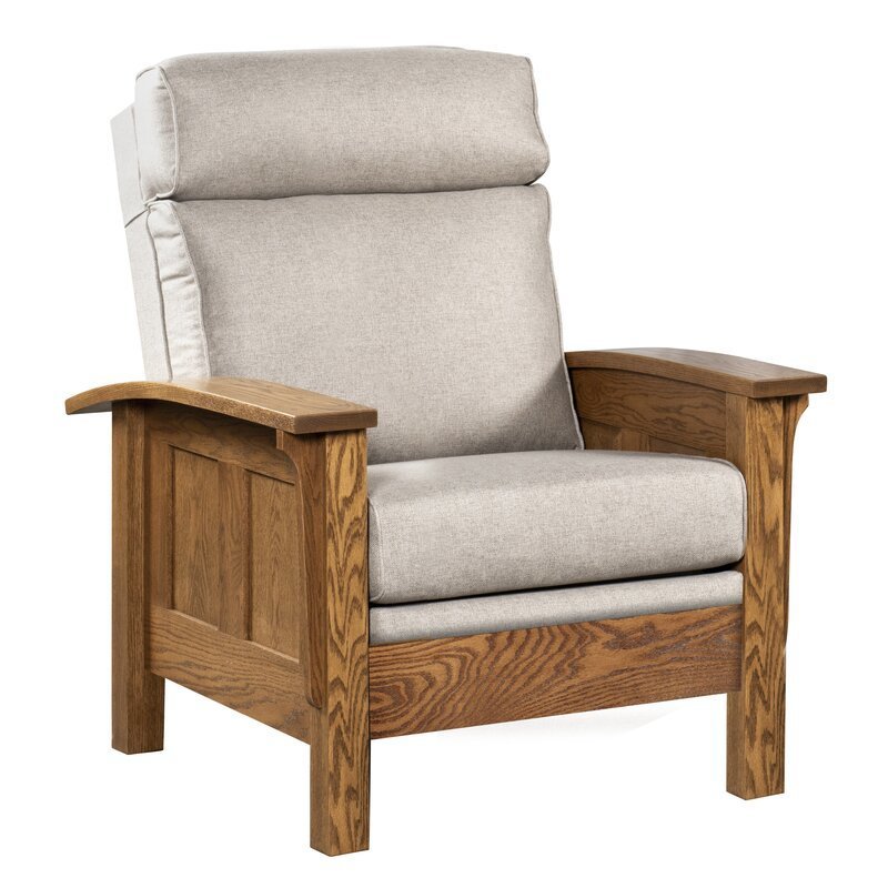 Shaker Style High-Back Accent Chair - Solid Wood | DutchCrafters