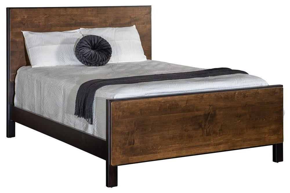 Harlow Panel Bed from DutchCrafters Amish Furniture