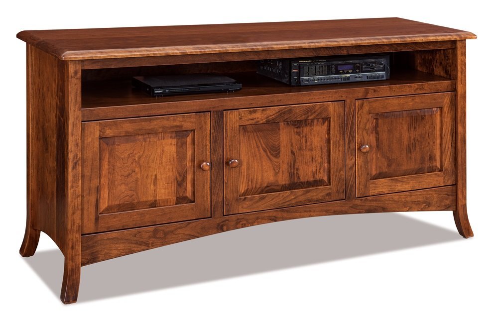 Marvel 3-Door TV Stand with Opening from DutchCrafters Amish