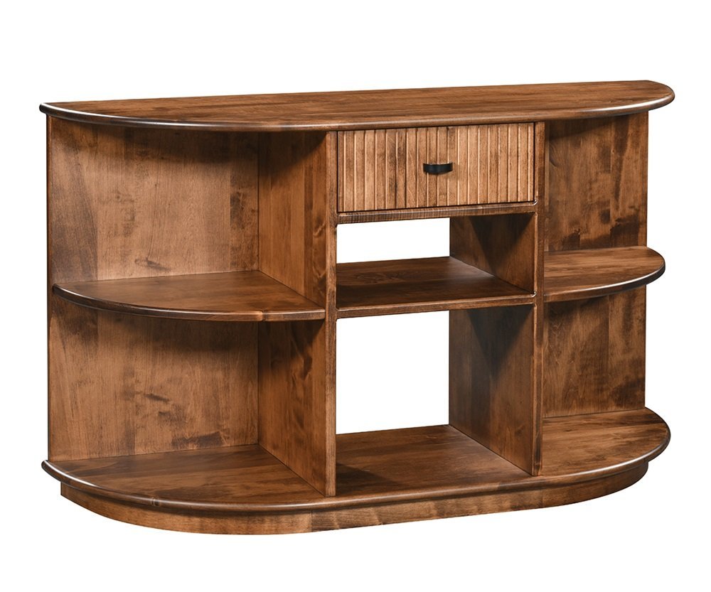 Felicity Fluted Sofa Table from DutchCrafters Amish Furniture